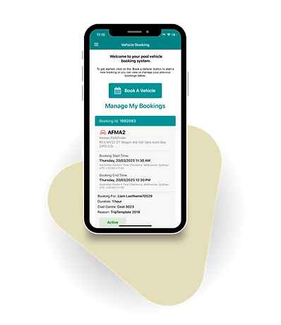 Vehicle Booking System For Fleets
